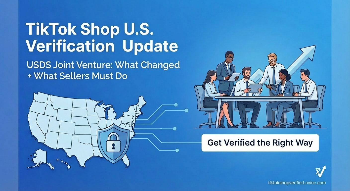 TikTok Shop Verification and U.S. Joint Venture Updates